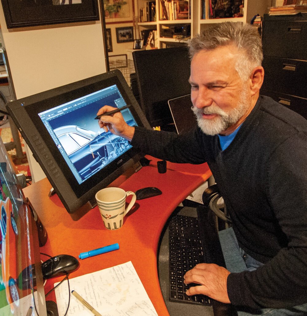 A Lesson For Aspiring Artists - David Townsend Automotive Fine Art